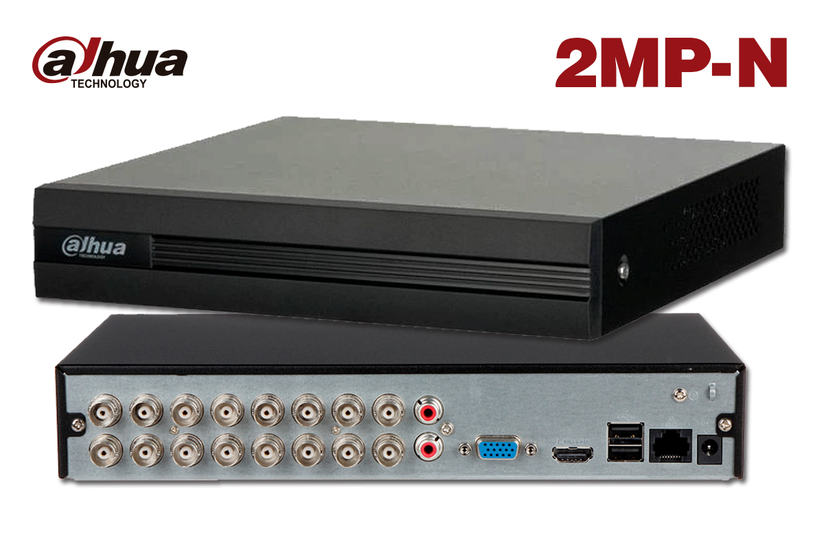 XVR DAHUA 16CH 1080N H265 WIZ SENSE PENTAHIBRIDO